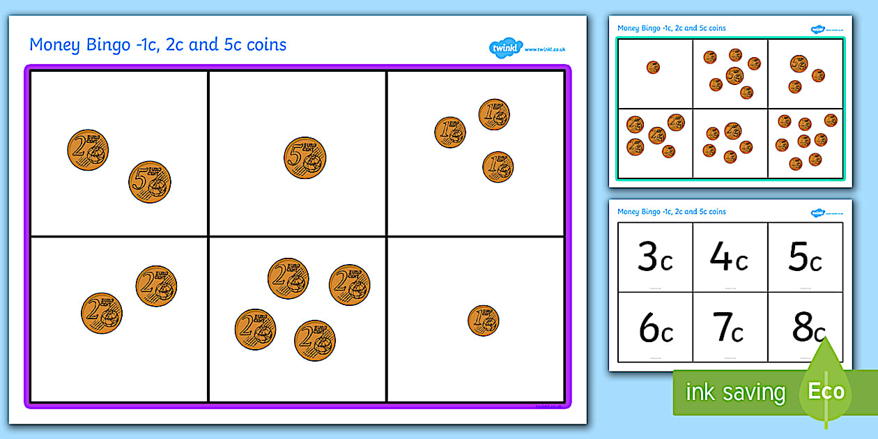 Euros Money Bingo (teacher made) - Twinkl
