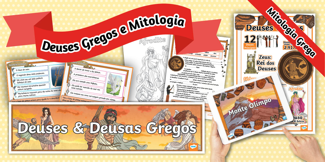 Deuses Gregos e Mitologia - Pacote