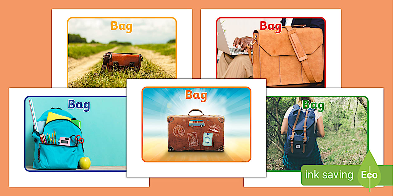 Bag Photo Pack (teacher made) - Twinkl