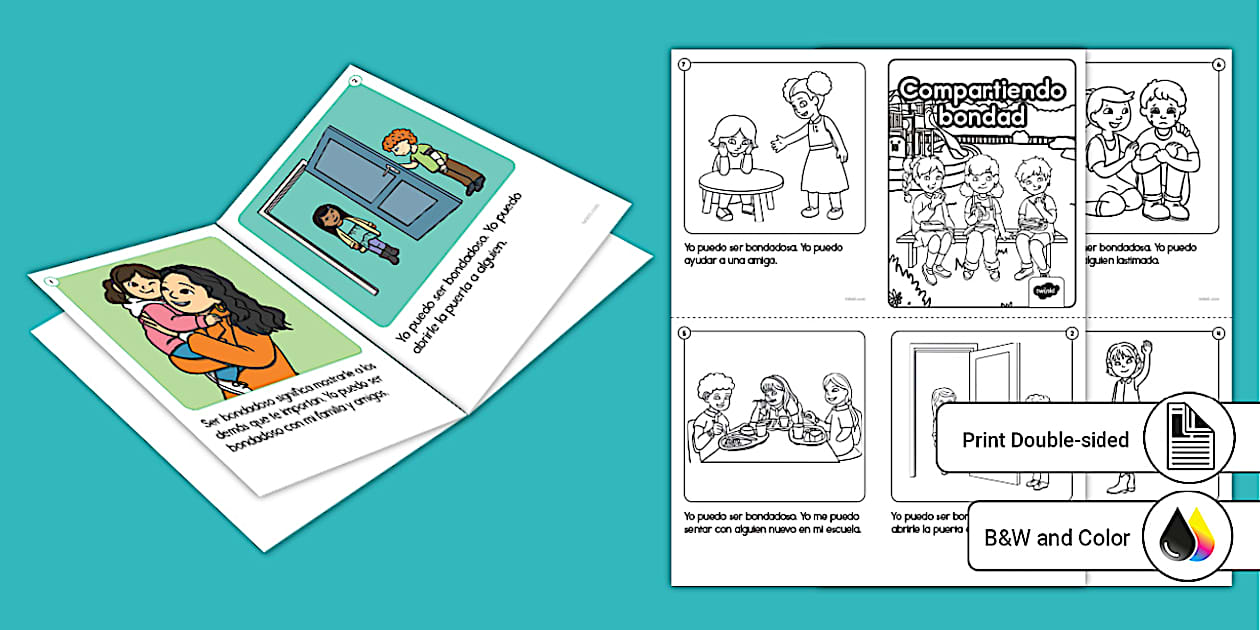 Lector emergente: Compartiendo bondad (teacher made)