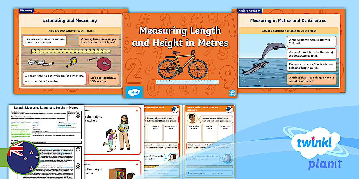Level 2 Length: Measure to the Nearest Metre and Centimetre Lesson 1