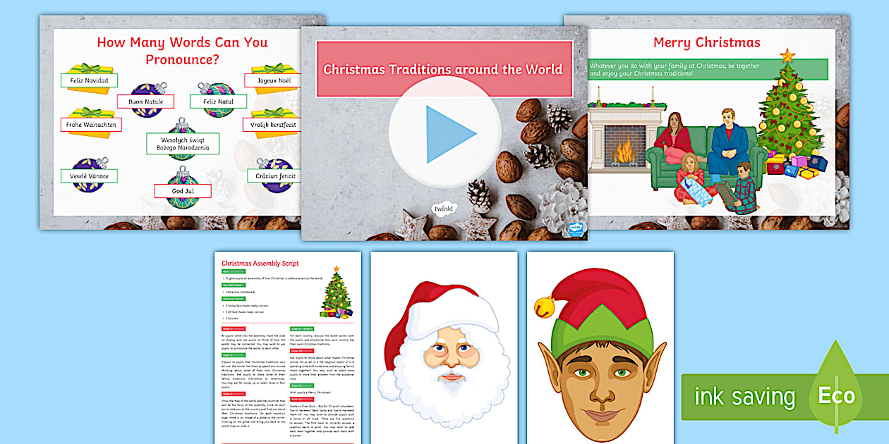 Christmas Tutor Time/Assembly Pack (profesor hizo) - Twinkl