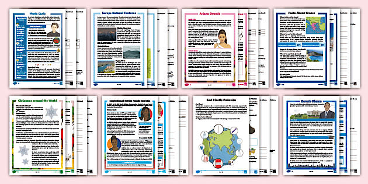 👉 ESL Pre-Intermediate Level Reading Comprehension Pack