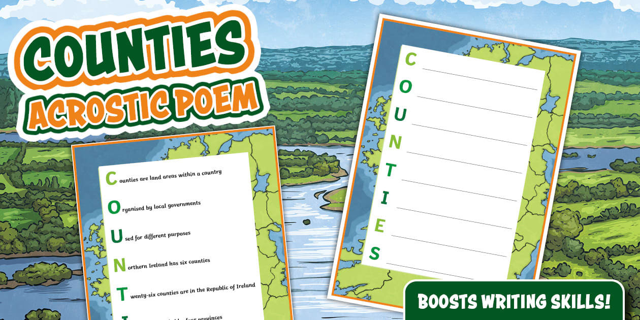 Counties Acrostic Poem