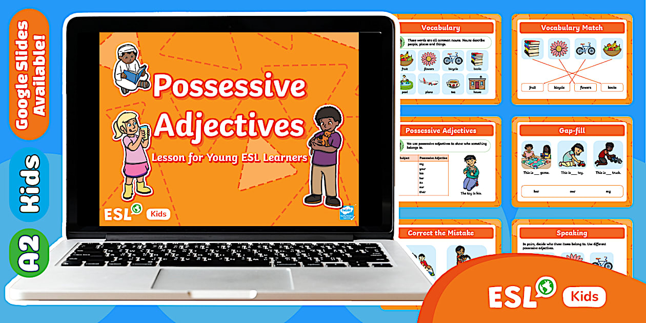 ESL {Possessive Adjectives} Lesson