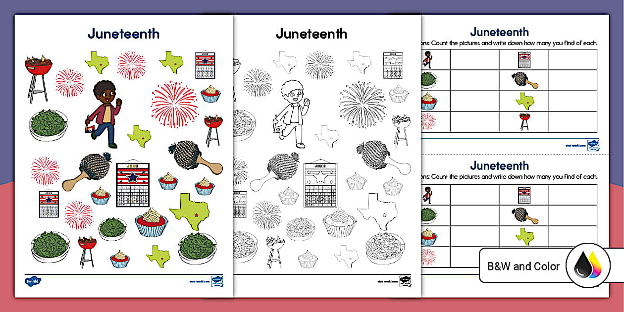 Juneteenth I Spy | Juneteenth Holiday | Twinkl USA - Twinkl