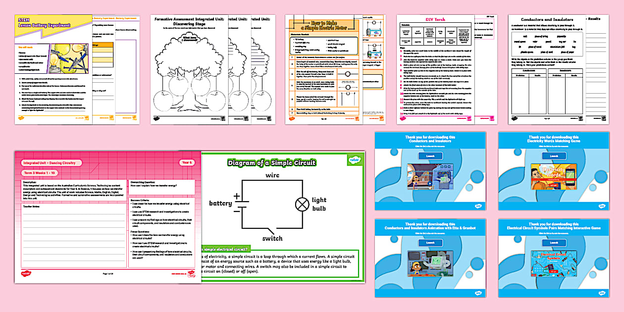 STEM IU Yr 6 Dancing Circuitry Wk 3-4 (teacher made)