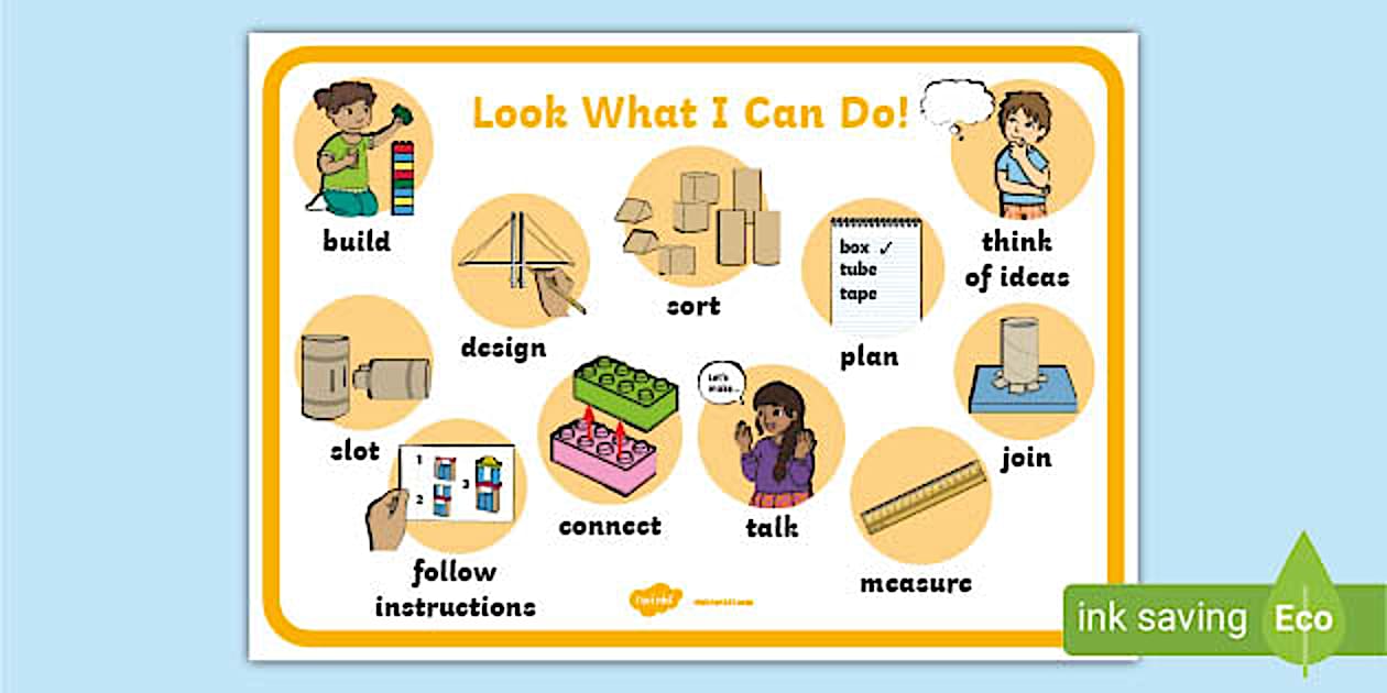 Construction Area Skills Action Mat (teacher made) - Twinkl