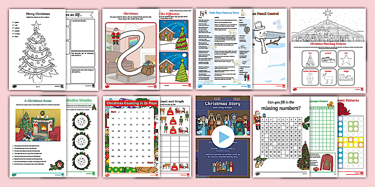 Supply Teachers Christmas Bumper Pack EYFS - KS4 - Twinkl
