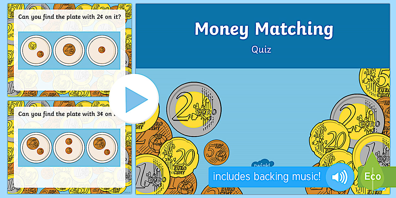 Euro Money Matching PowerPoint