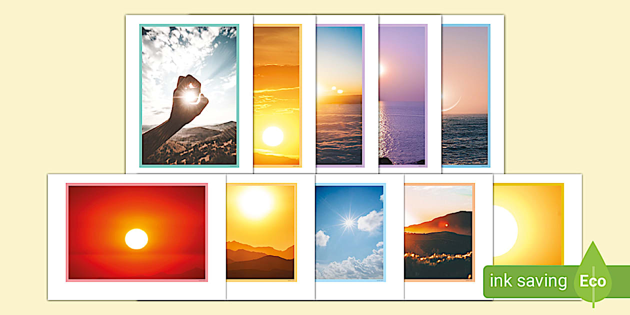 The Sun Photo Pack (teacher made) - Twinkl