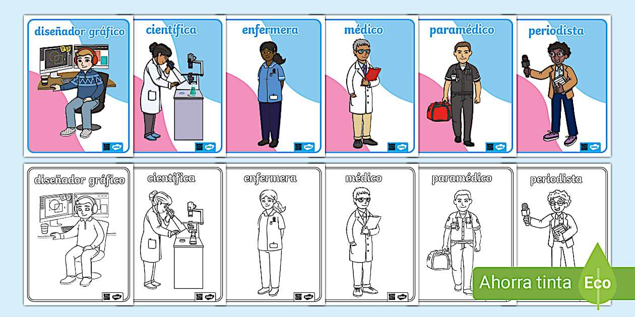 Profesiones - imágenes para niños (teacher made) - Twinkl