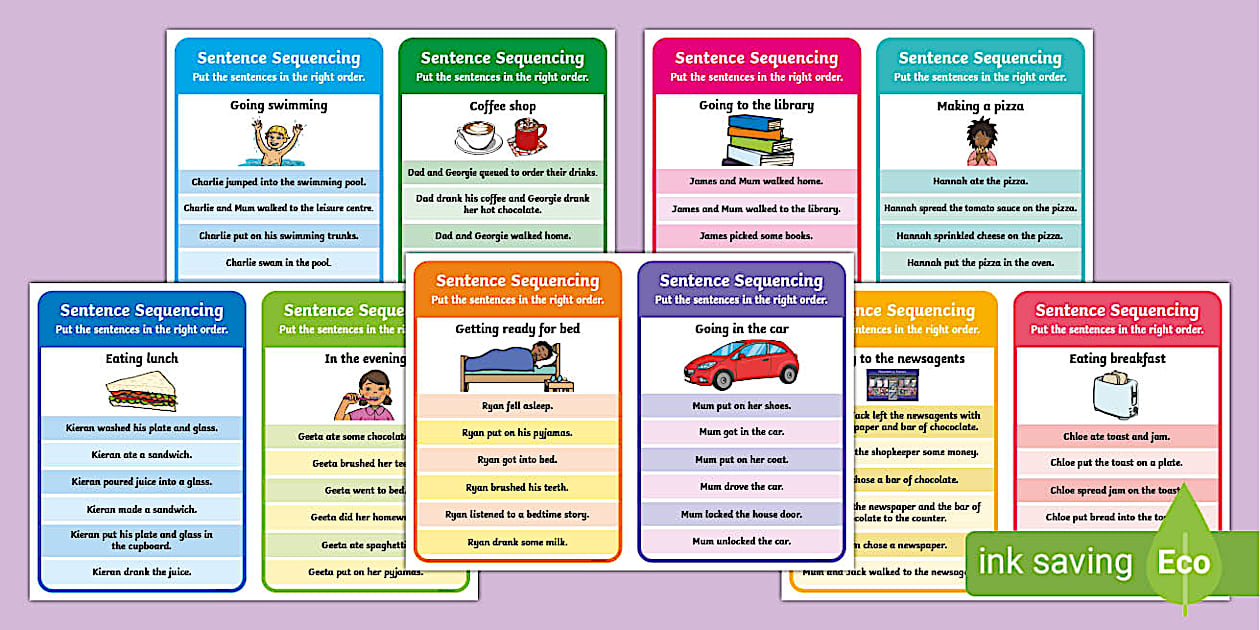 6 Step Sequencing Cards (teacher made) - Twinkl