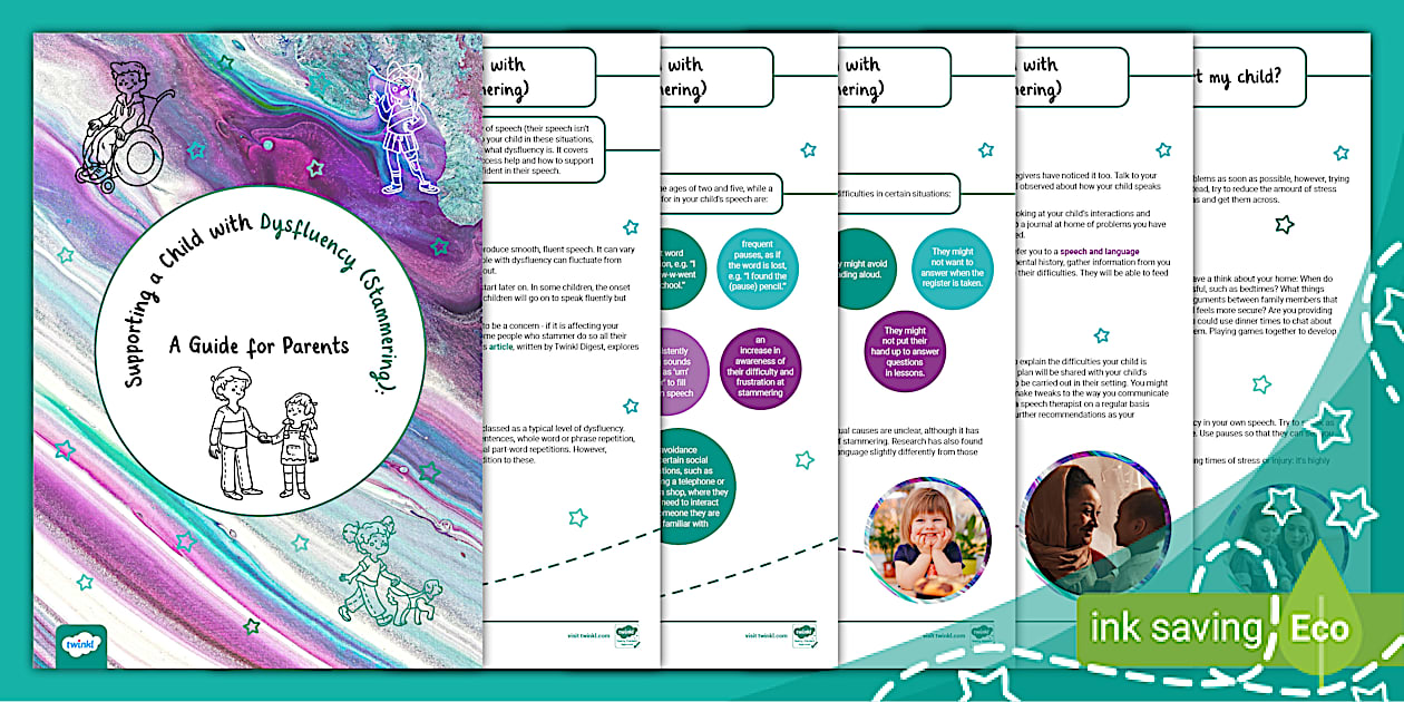 Supporting a Child with Dysfluency (Stammering) - A Guide for Parents