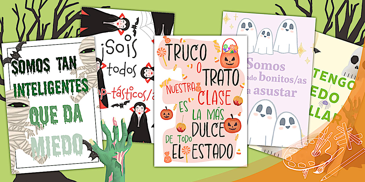 Pack de Posters: Halloween - Twinkl Art Gallery - Twinkl