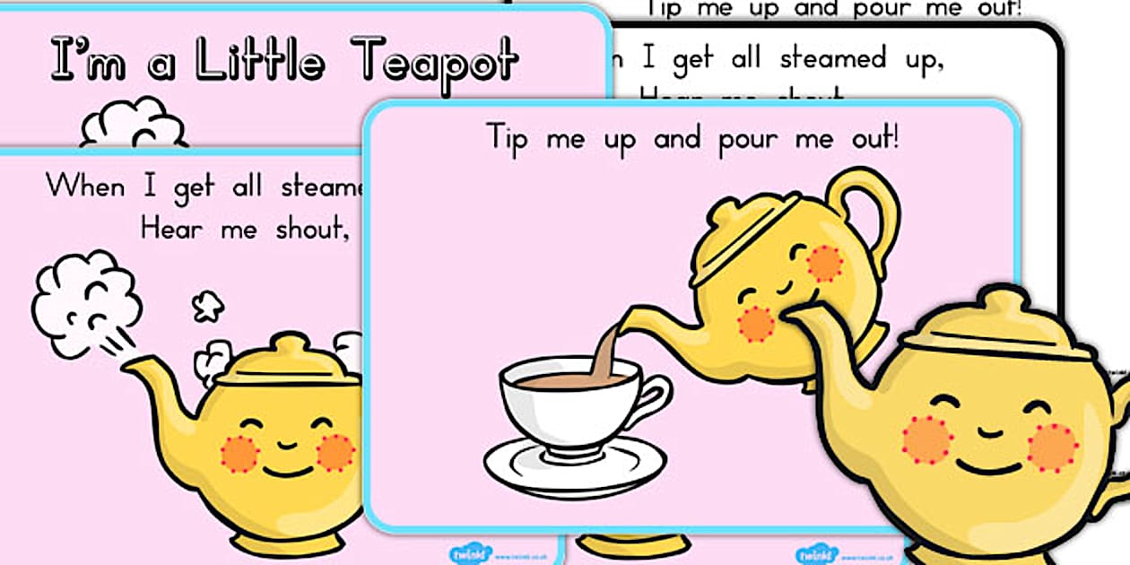 I'm a Little Teapot Story Sequencing (teacher made) - Twinkl