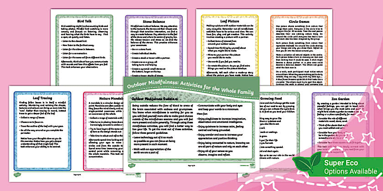 Over 20 Outdoor Mindfulness Activities for the Whole Family