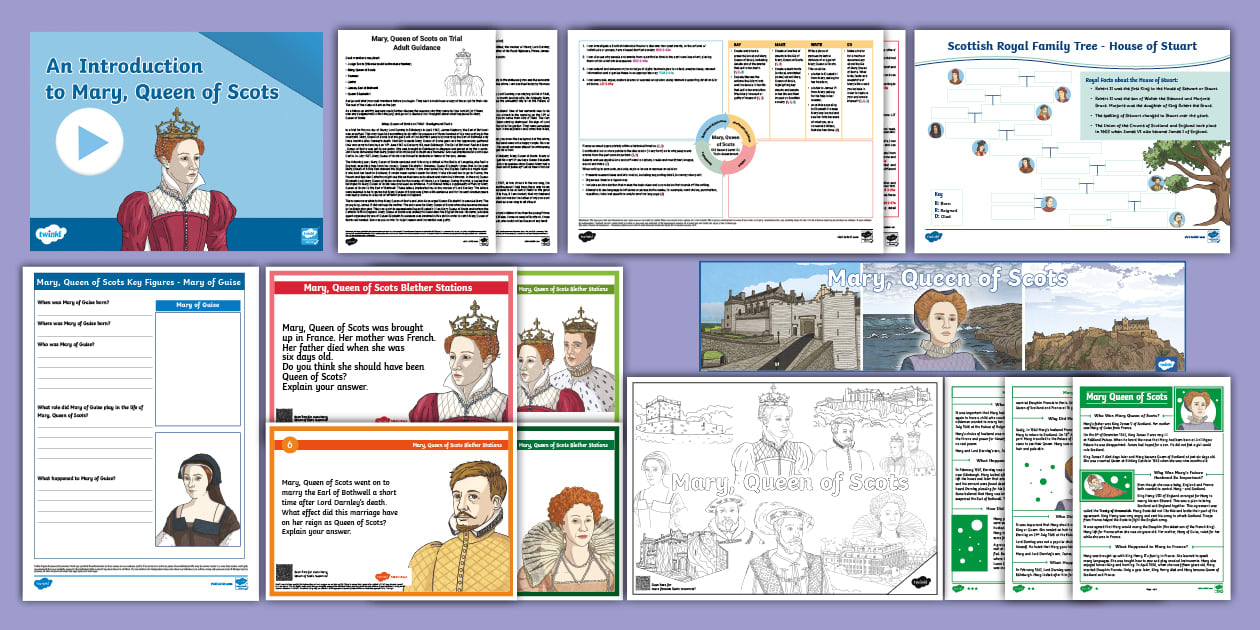 Mary, Queen of Scots Resource Pack (teacher made) - Twinkl