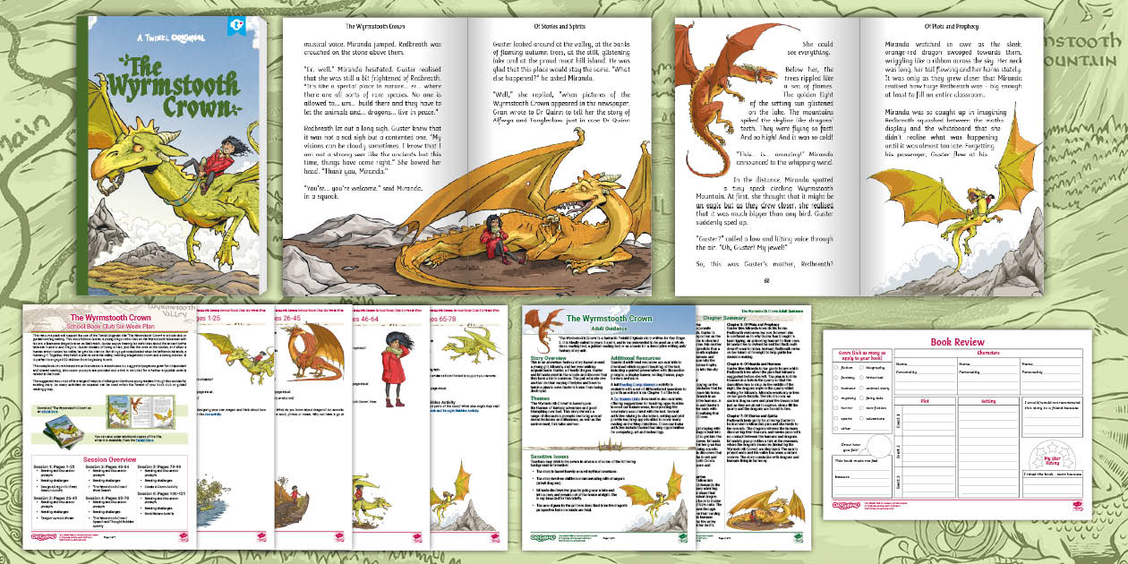 The Wyrmstooth Crown School Book Club Resource Pack - Twinkl