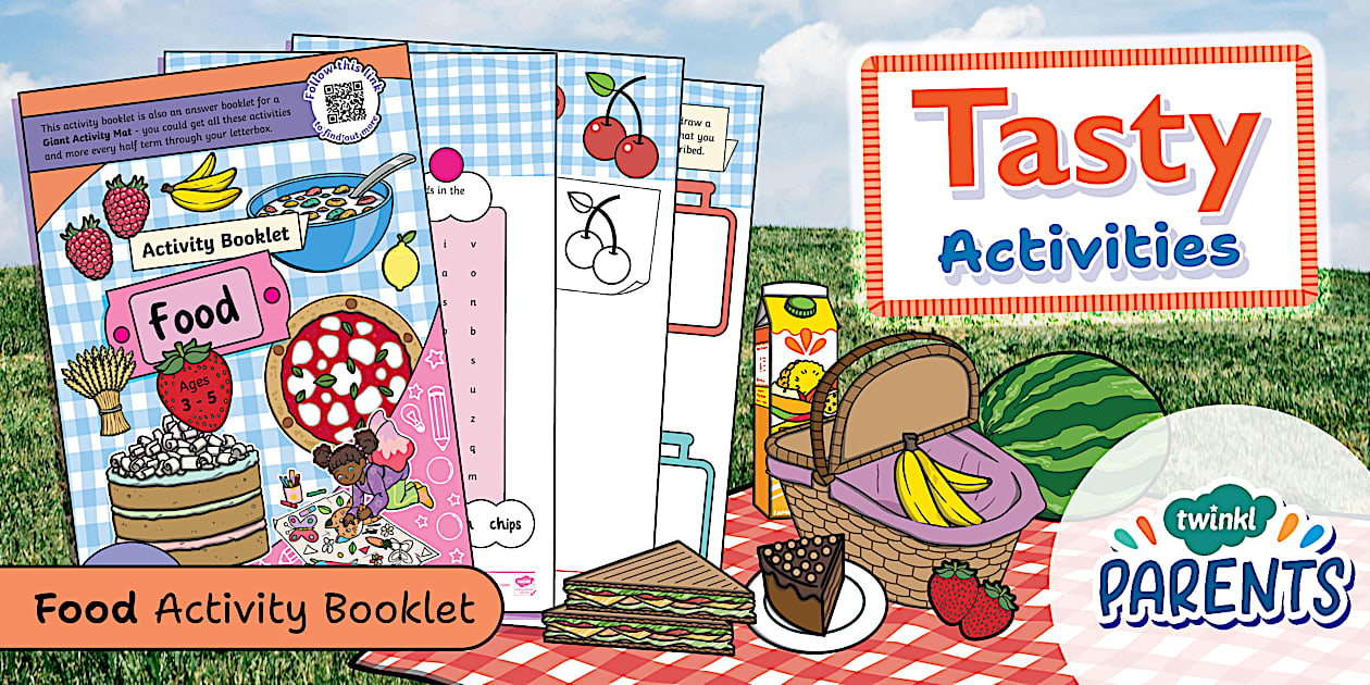 Food Activity Booklet (Ages 3 - 5)