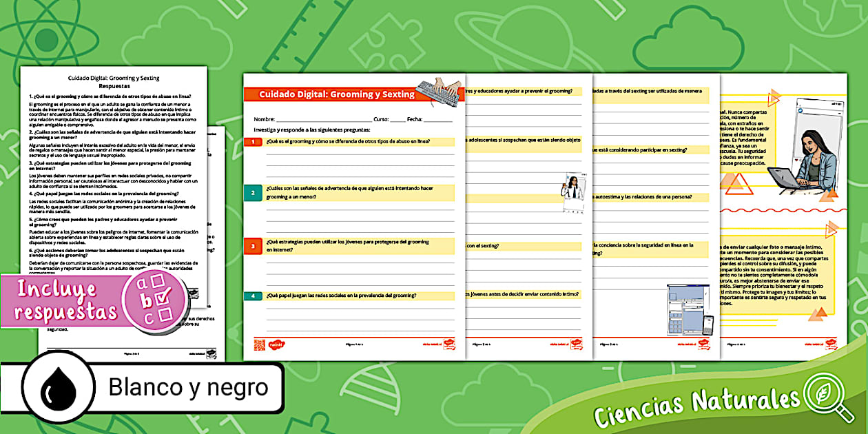 Guía | 7° | Grooming | Sexting | Seguridad Digital | Virtual