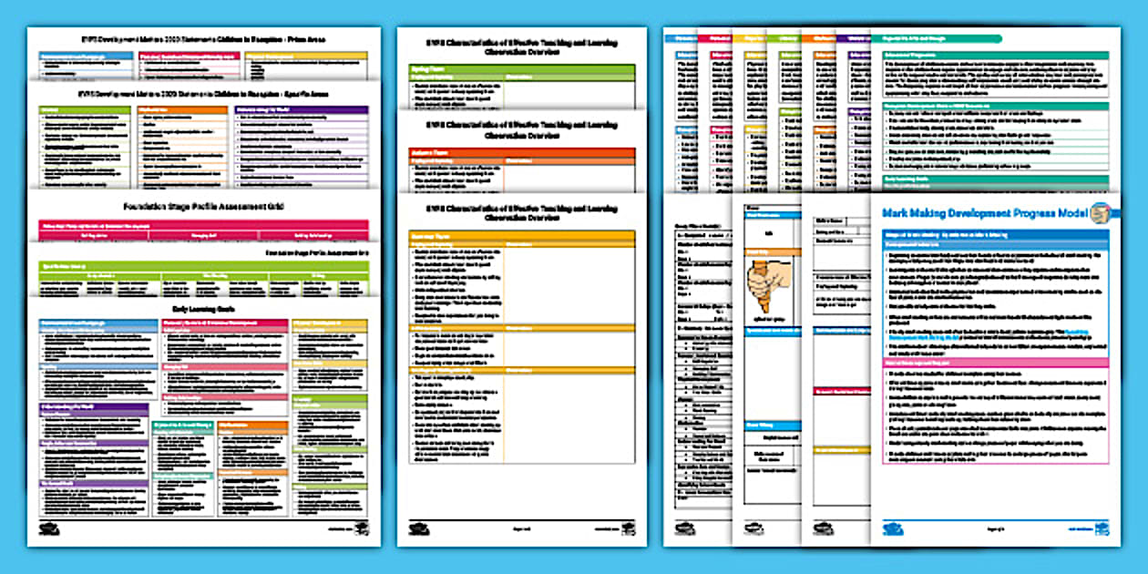 EYFS Reception Assessment Pack (New EYFS 2021) - Twinkl