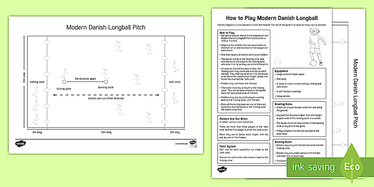 Danish Longball Lesson Plan Resource Pack (Teacher-Made)