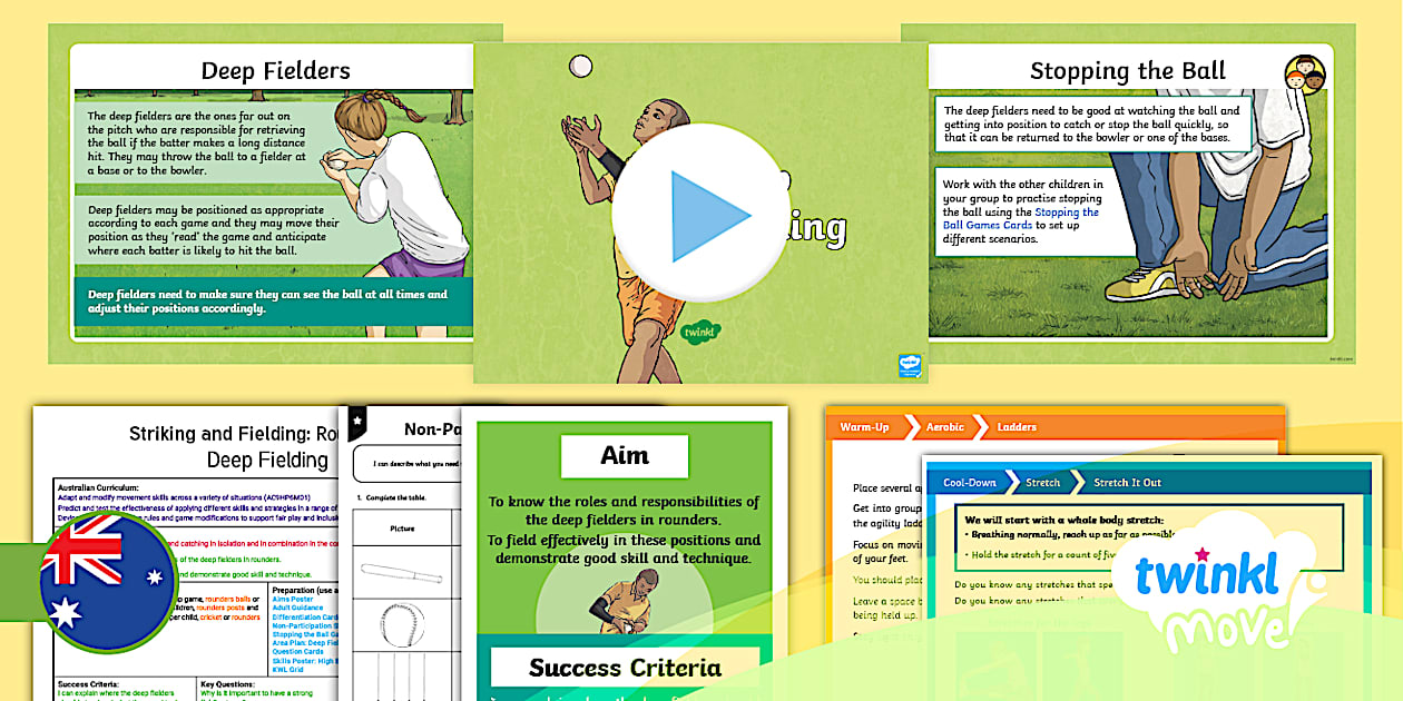 Move PE Y5 Striking and Fielding: Rounders L4: Deep Fielding