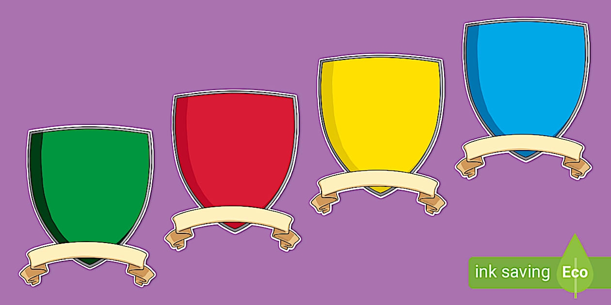 House Points Display Shields - Twinkl - KS2 (teacher made)