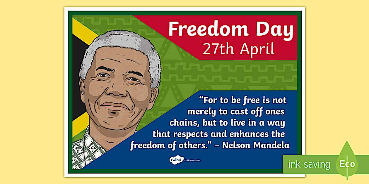 South Africa | Freedom Day Poster | Classroom Display