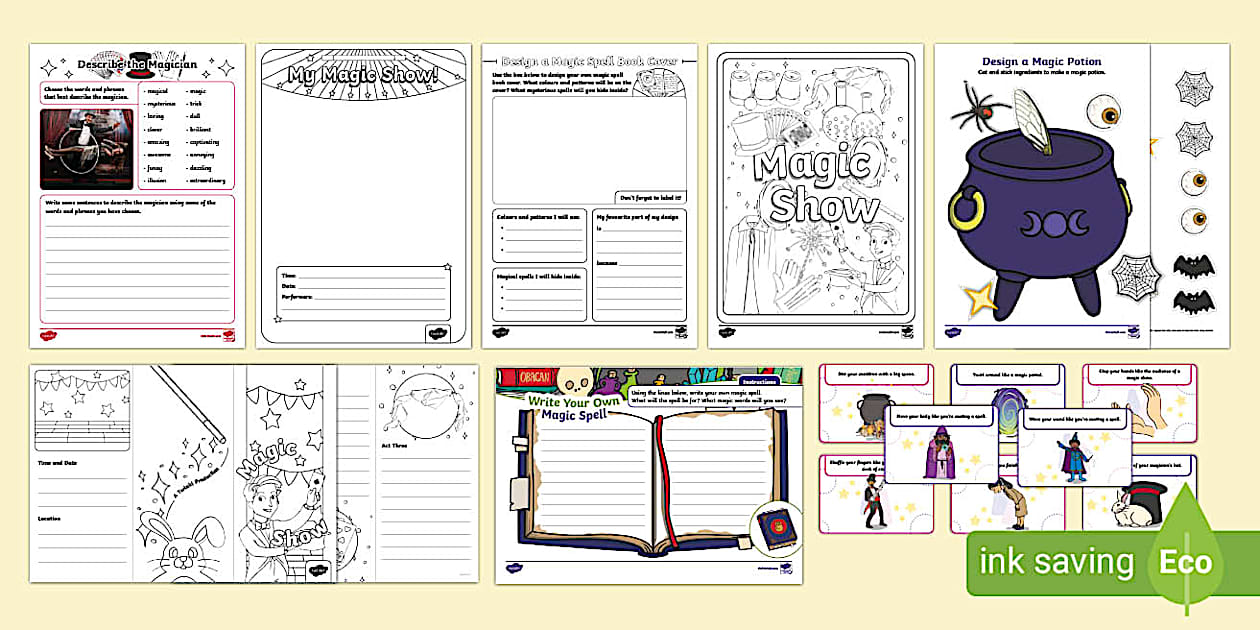Magic Show Activity Resource Pack (teacher made) - Twinkl