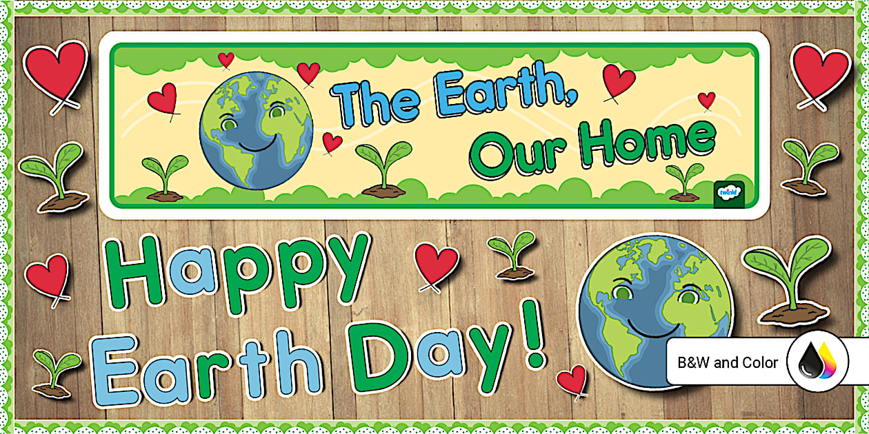 The Earth, Our Home Bulletin Board Pack (teacher made)