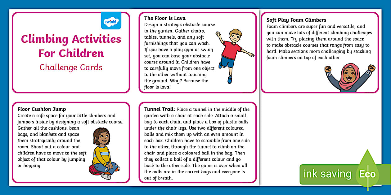 Climbing Activity For Children | Climbing Toy Ideas | KS1