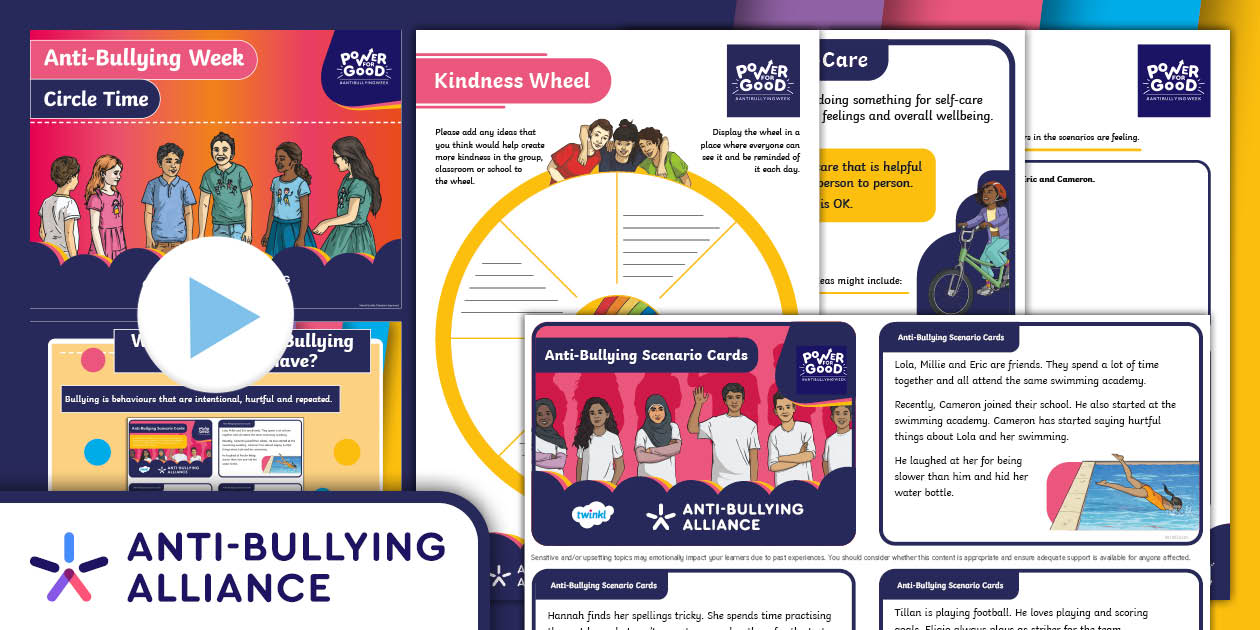 Anti-Bullying Week 2025: LKS2 Circle Time Pack