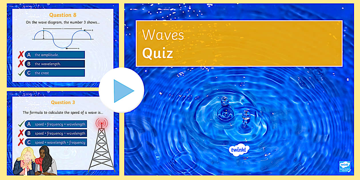 Quick Waves Quiz | KS4 Physics | Beyond (teacher made)