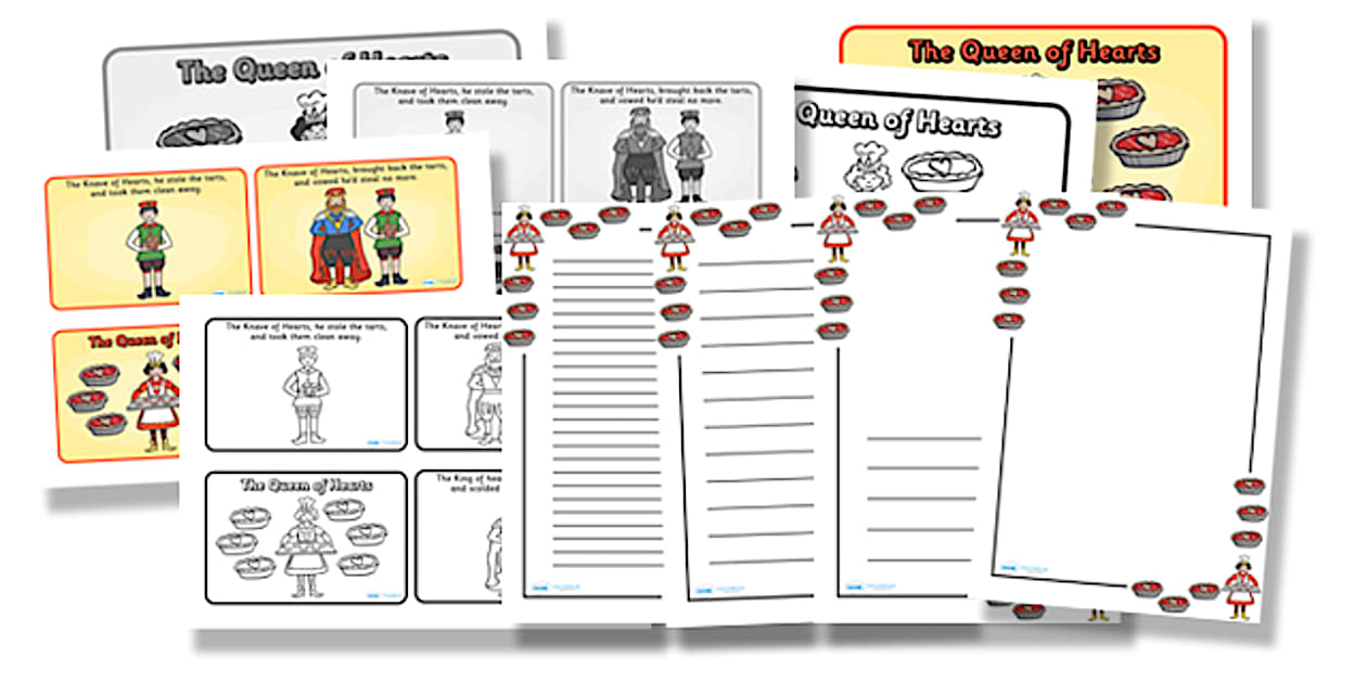 The Queen Of Hearts Resource Pack (teacher made) - Twinkl