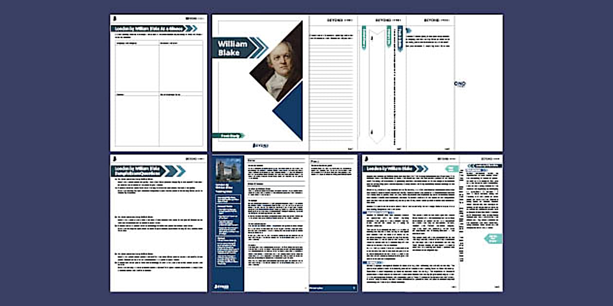 London by William Blake Activity Pack