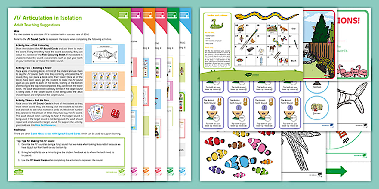 /f/ Sound Articulation Complete Pack