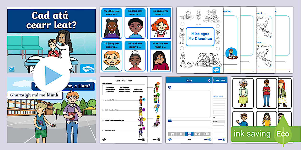 Me Fein PowerPoint and Activities Pack | 3rd/4th Class