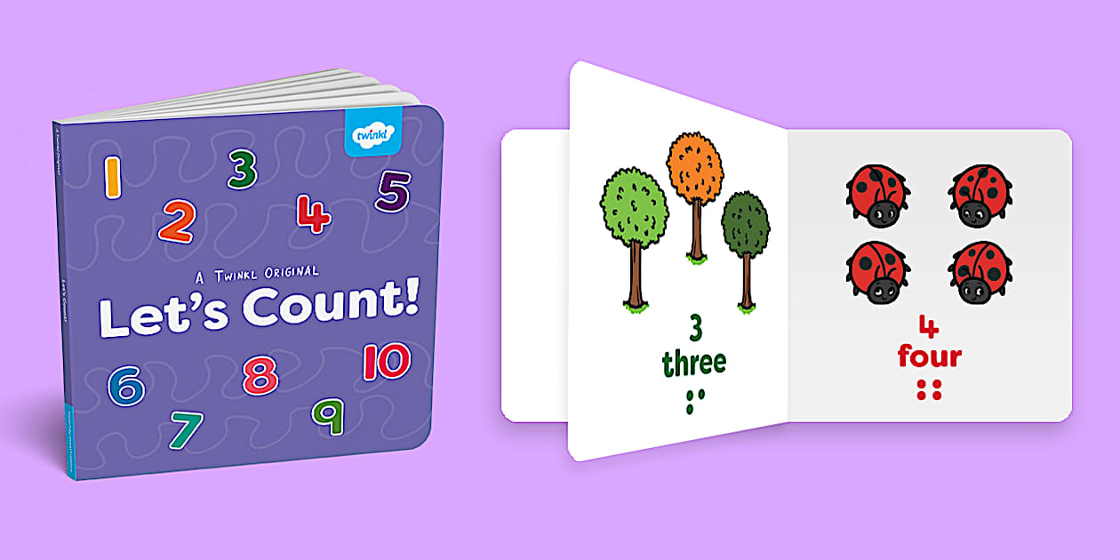 👉 EYFS Books- Let's Count! eBook (teacher made) - Twinkl
