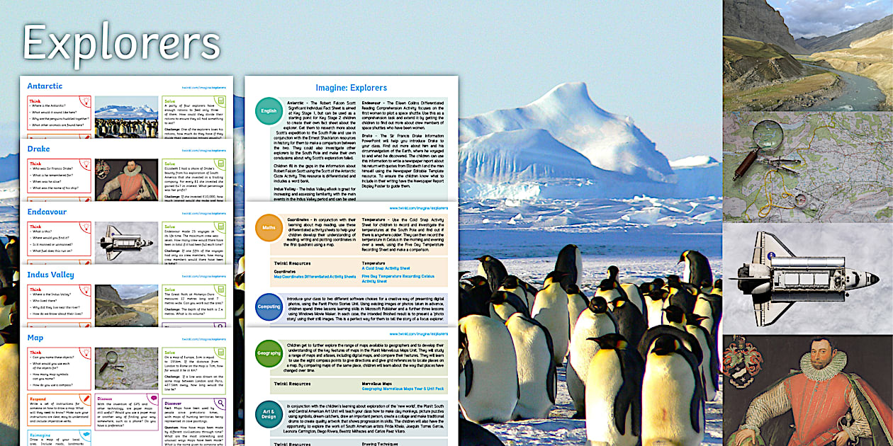 Imagine Explorers KS2 Resource Pack (teacher made) - Twinkl