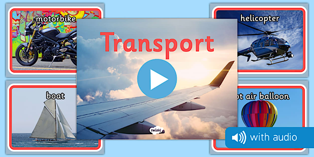 Transport Audio Flashcards - ESL Listening Resources