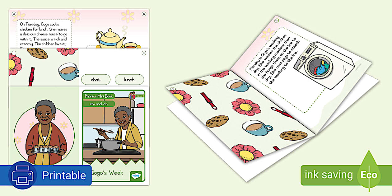 Grade 3 Phonics Mini Book ch