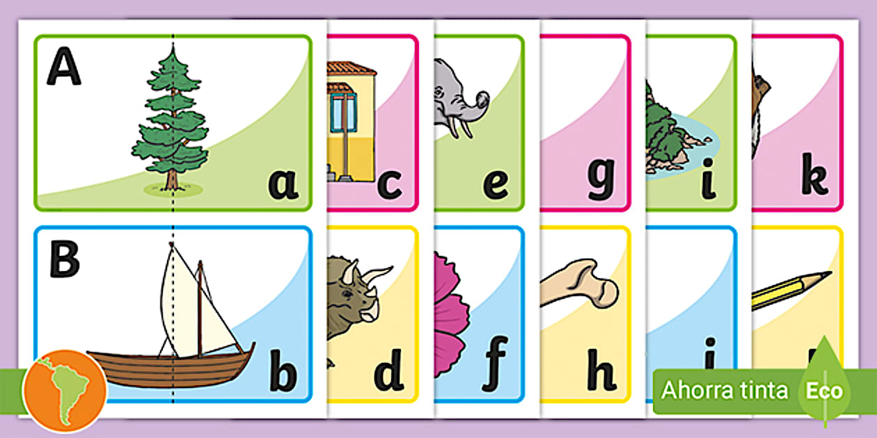 Rompecabezas de letras en mayúscula y minúscula- Guía de trabajo