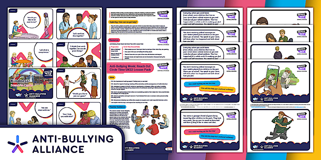 Anti-Bullying Week Reach Out LKS2 Circle Time Pack - Twinkl