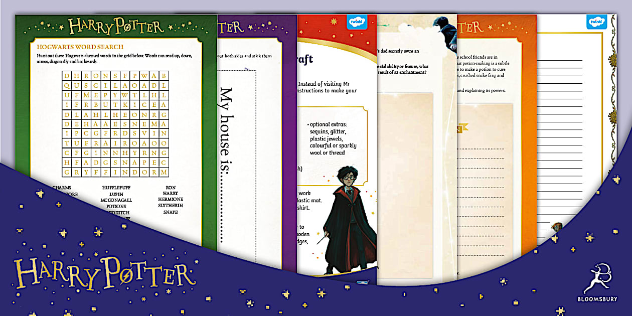 Harry Potter Book Night Activity Pack (teacher made)