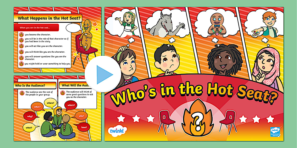 KS1 Who's in the Hot Seat? PowerPoint: Primary Resource
