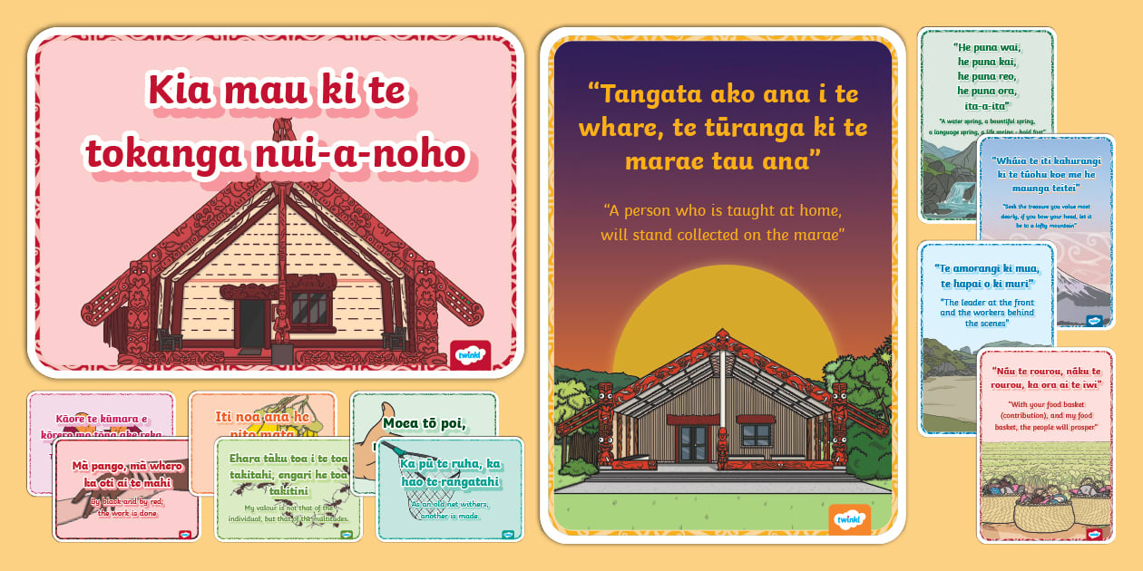 Māori Proverbs Display Posters | Teaching Resources