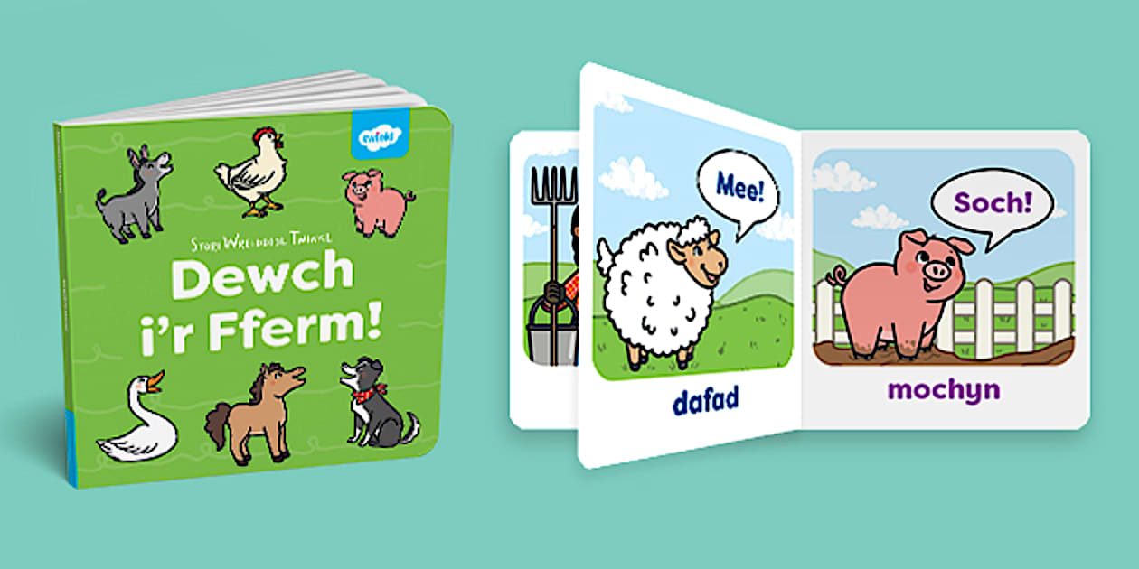 eLyfr Dewch i’r Fferm! - Twinkl