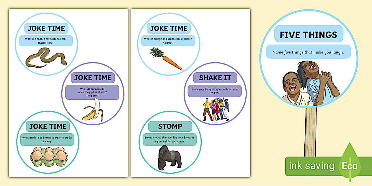 World Laughter Day Brain Breaks (Teacher-Made) - Twinkl
